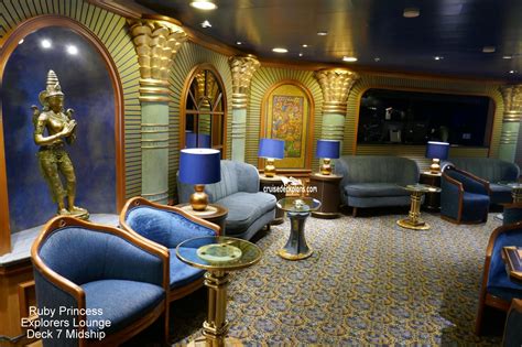 Ruby Princess Explorers Lounge Pictures