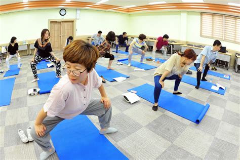 직원 힐링 프로그램 ‘태극권 호응 경도신문