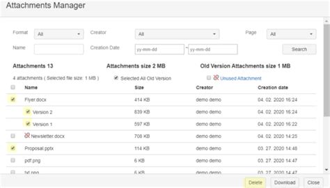 Attachments Manager For Confluence Atlassian Marketplace