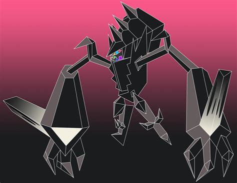 Necrozma Pokemon Ultra Sun And Moon By Pegasuszebra On Deviantart