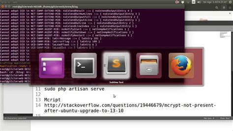 Instalando Laravel Framework Php Ubuntu 1404 Lts Youtube