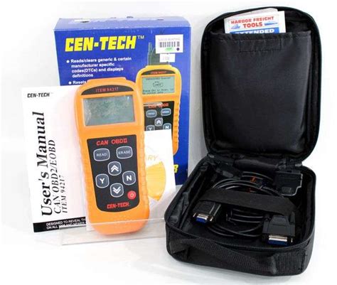 Cen Tech Obd2 Code Reader Harbor Freight Tools Bunting Online Auctions