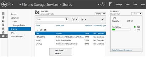 Install And Configure Distributed File System Server 2012 R2