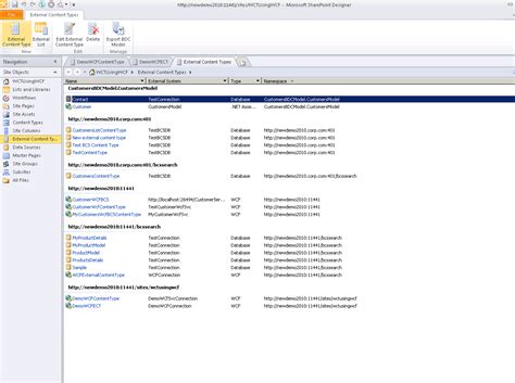 Prachis Blog Business Connectivity Services In Sharepoint 2010 Business Connectivity