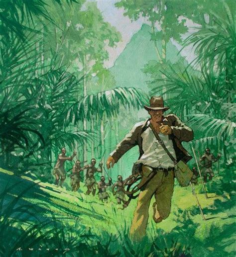Gouache Gallery — Robert Watts Indiana Jones Indiana Jones Adventure