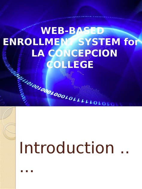 Web Based Enrollment System For Pdf Questionnaire Internet
