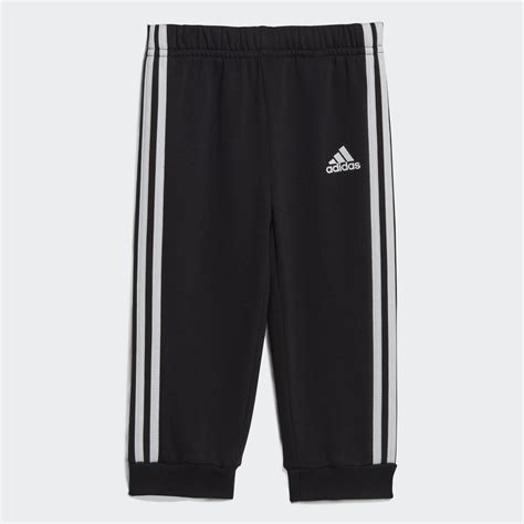 Adidas Essentials Full Zip Hooded Jogger Set Black Adidas Uae