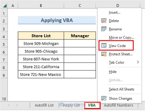 How To Create A Custom Autofill List In Excel 2 Quick Methods