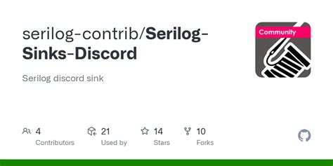 github serilog contrib serilog sinks discord serilog discord sink