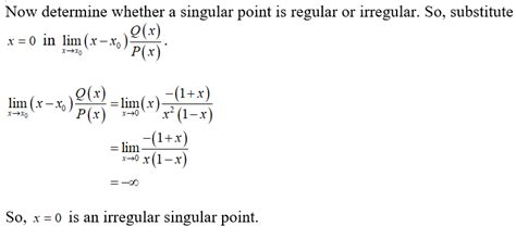 answered a find all the regular singular points… bartleby