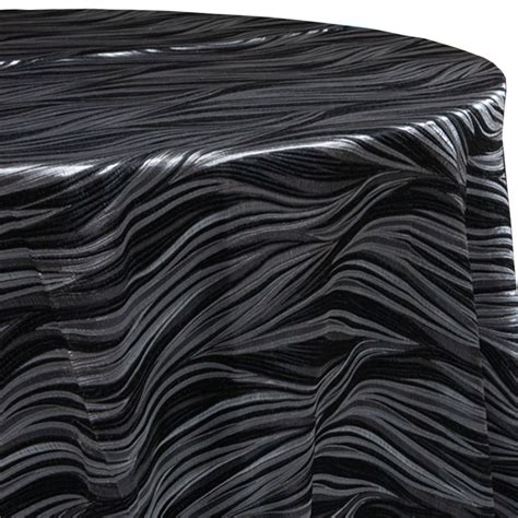 Charisma Black Tablecloths
