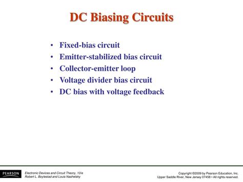 PPT Chapter DC BiasingBJTs PowerPoint Presentation Free Download ID