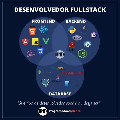 Um Desenvolvedor Fullstack é Um Desenvolvedor Que Trabalha Com Os Front Ends E Back Ends De Um