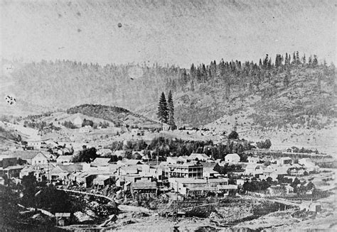 Volcano General View Volcano Amador County Ca Amador County