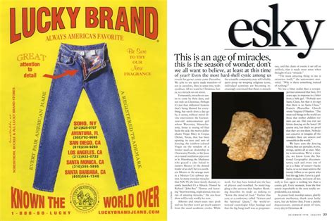 Esky | Esquire | DECEMBER 1998