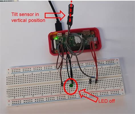 Use Tilt Ball Switch With Raspberry Pi And Python