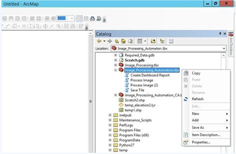 arcgis desktop why can t i modify a python script tool or delete the