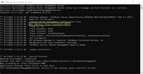 Run Flexrule Server On Windows Flexrule Resource Hub