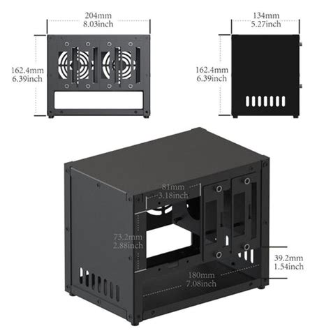 Uctronics Complete Enclosure For Raspberry Pi Clusters V30 The Pi Hut