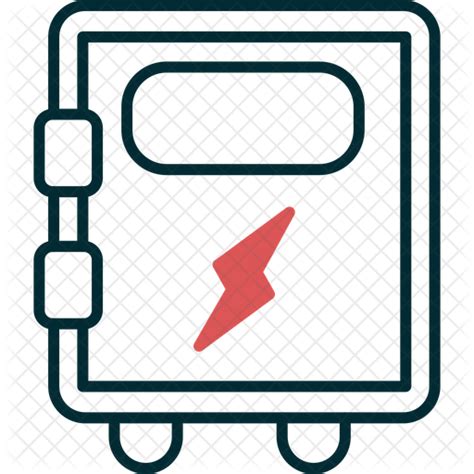 Fuse Box Icon Download In Line Style