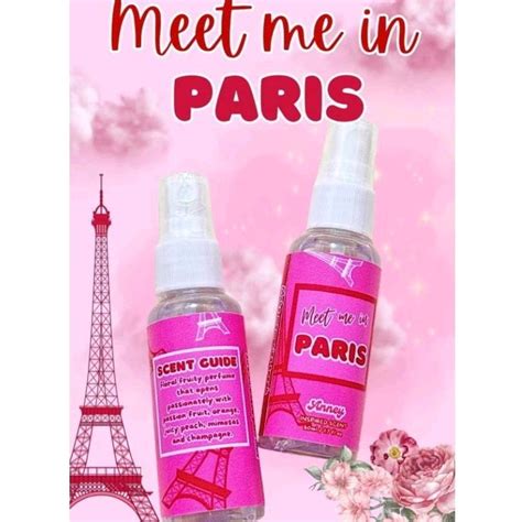 Anney Perfume Meet Me In Paris With Box And Freebies Shopee Philippines
