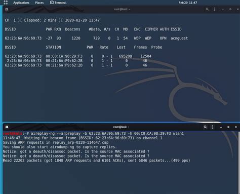 Hack Wep Wifi Network Using Arp Replay Attack Idle Network