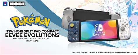 Hori Nsw Split Pad Compact Pokemon Eevee Evolutions For Nintendo Switch