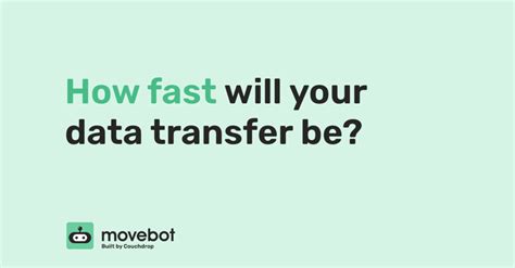 Movebot Data Migrations Are Fast—but How Fast Is Fast Movebot