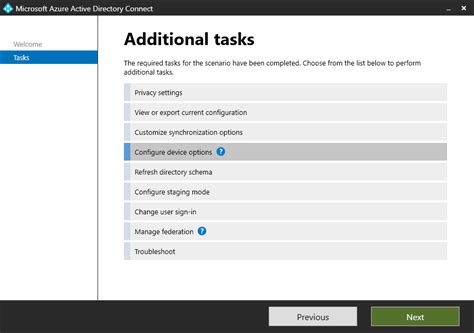 Enable AAD Connect Hybrid Device Support Edu IT Tech Blog