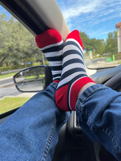 Saturday Feet With New Socks By Gilman1969 On Deviantart
