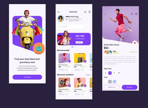 E Commerce App Ui On Behance