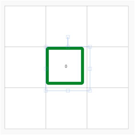 Canvas Fabricjs Object Border Grows Beyond Grid Cell Stack Overflow