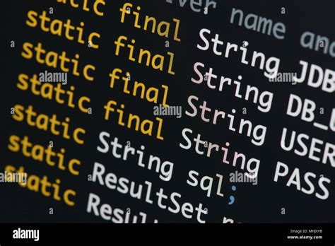 Real Java Code Developing Screen Programing Workflow Abstract