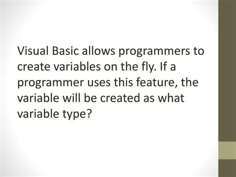 Visual Basic 60 Final Review Ppt Download