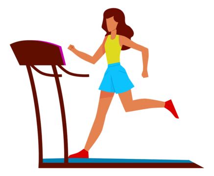 Treadmill Workout Vector Art PNG Images Free Download On Pngtree