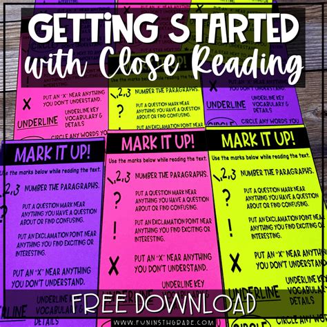 Close Reading Steps For Your Upper Elementary Classroom Fun In 5th Grade And More