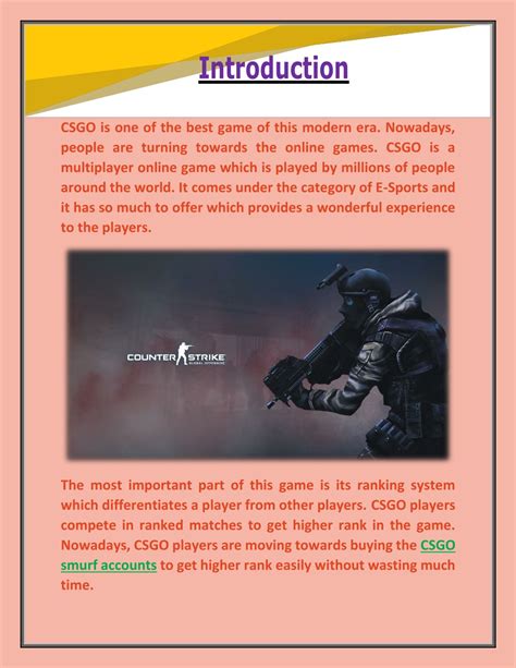 PPT Everything You Need To Know About Getting Higher Ranks In CSGO PowerPoint Presentation