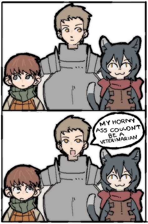 Laios Touden Chilchuck Tims And Izutsumi Dungeon Meshi Drawn By Pantsu Ripper Danbooru