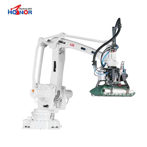 Abb Robot Palletizer 4 Axis Robot Palletizing Bag Carton Drum On Pallet Abb Palletizer And