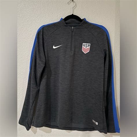 Nike Tops Nike Women Official Usa Soccer Training Drifit Quarter
