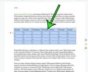 How To Color A Table In Google Docs