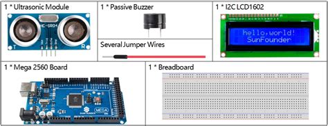 Reversing Aid SunFounder Vincent Kit For Arduino Documentation