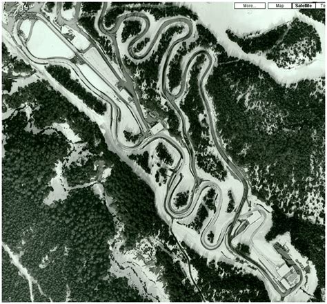 The Luge track