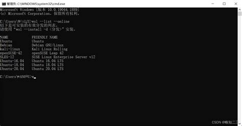 wsl2的安装与使用 windows与linux双系统的新选择 csdn博客