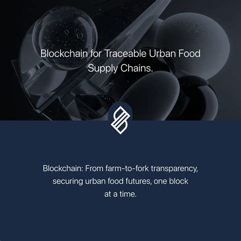 Blockchain For Traceable Urban Food Supply Chains → Scenario