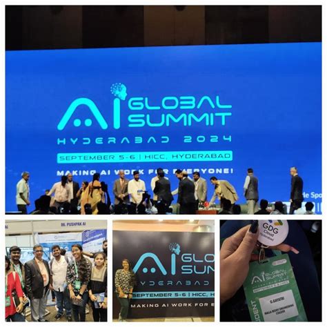 Globalaisummit Ai Telanganaaicity Innovation Airevolution Hyderabad Techtransformation