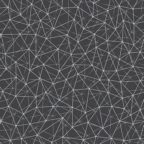 Messy Connected Dots Seamless Background Connection Bright Connectivity Vector Connection