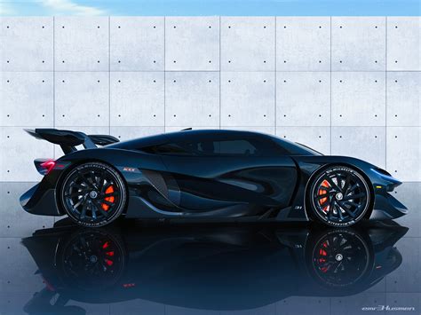 Koenigsegg Kxx Rendering Imagines The Ultimate Hp Hybrid Hypercar Carscoops