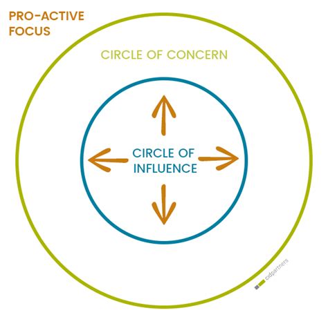 Circle Of Influence Circle Of Concern Cidpartners