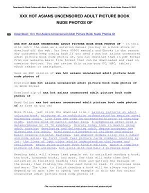 Nude Photography PDF Complete With Ease AirSlate SignNow